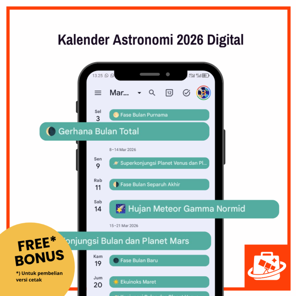 Majalah Astronomi Edisi 9 (Januari 2026) – InfoAstronomy Store